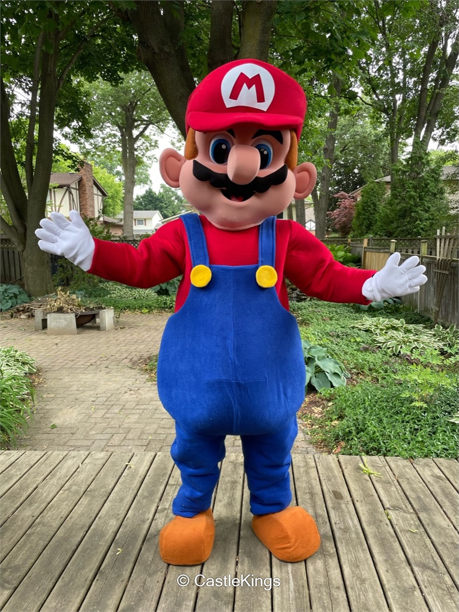 Mario Costume - Party Rentals and Inflatables in Ontario, Windsor Essex ...