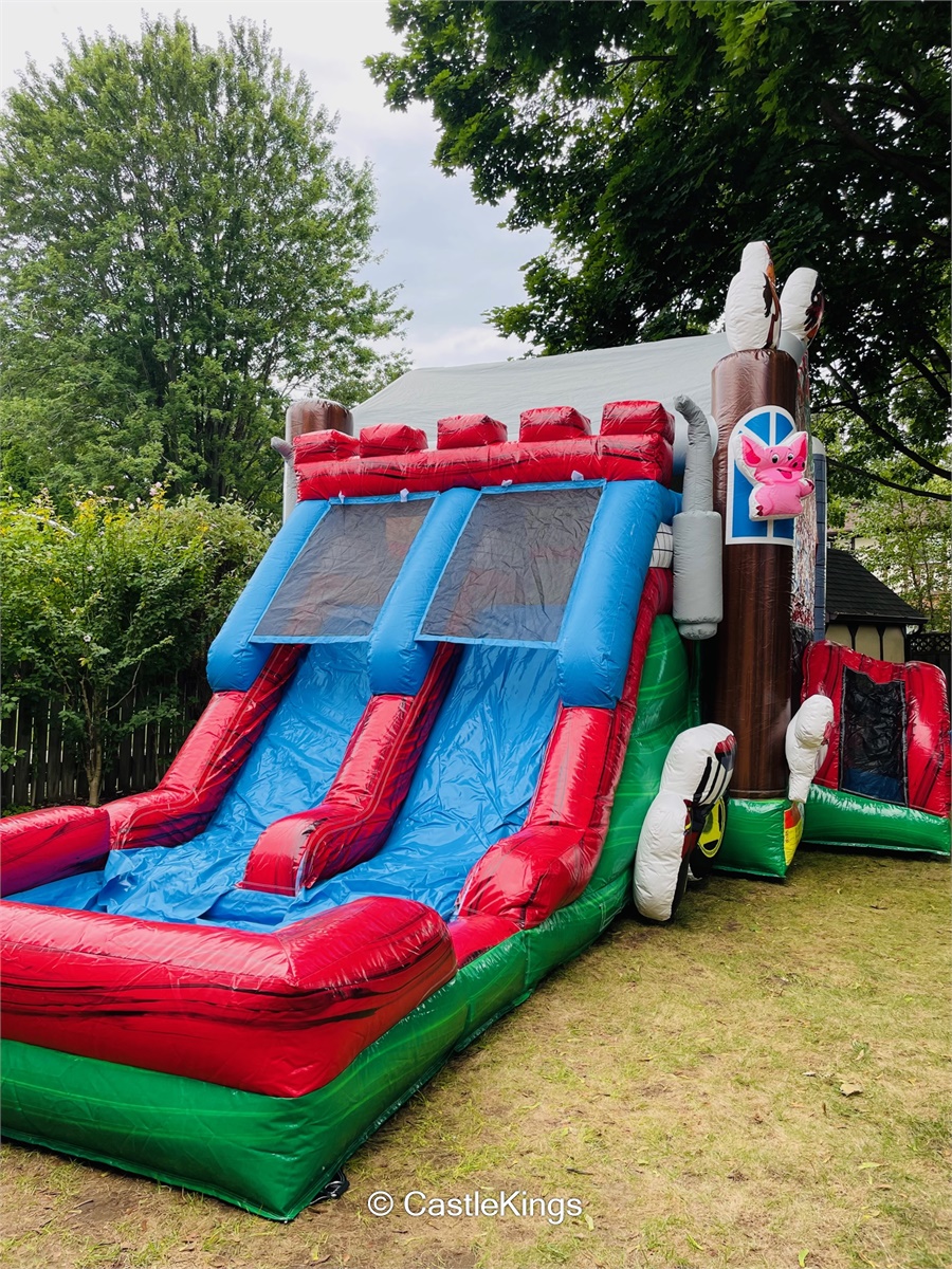 Wet or Dry Farm Combo - Party Rentals and Inflatables in Ontario ...